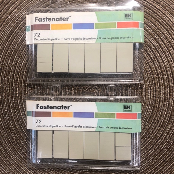 Ek Success | Office | Fastenater Tan Staple Bars | Poshmark